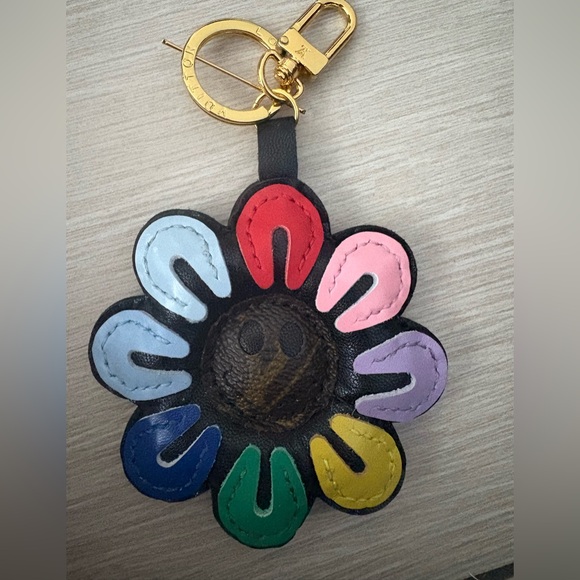 Louis Vuitton | Accessories | Brand New Upcycled Louis Vuitton Colorful ...